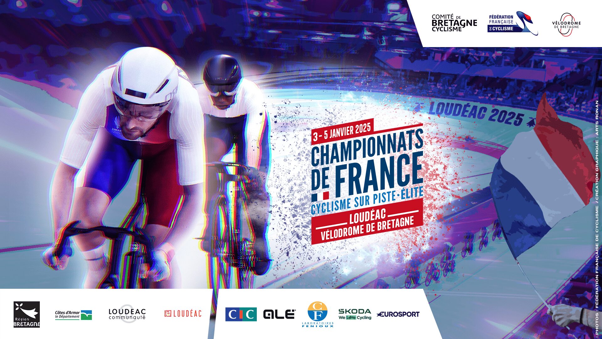 Championnats de France Piste Élite à Loudéac : demandez le programme - France à vélo